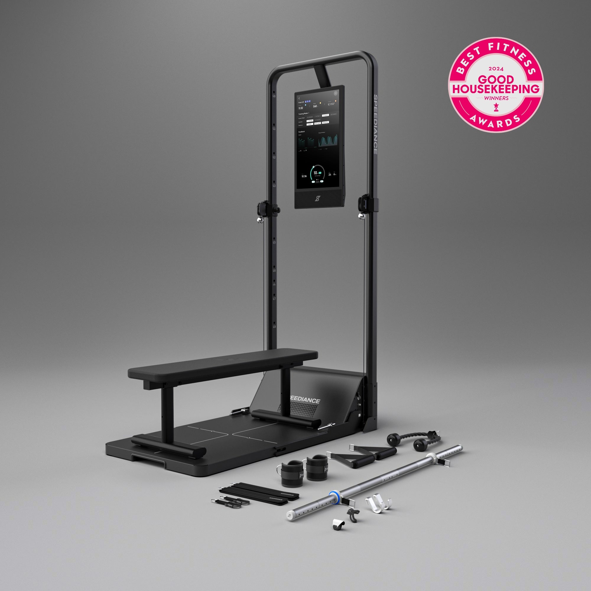 Gym Monster 2 Foldable Smart Home Gym With VBT Strength Training ...