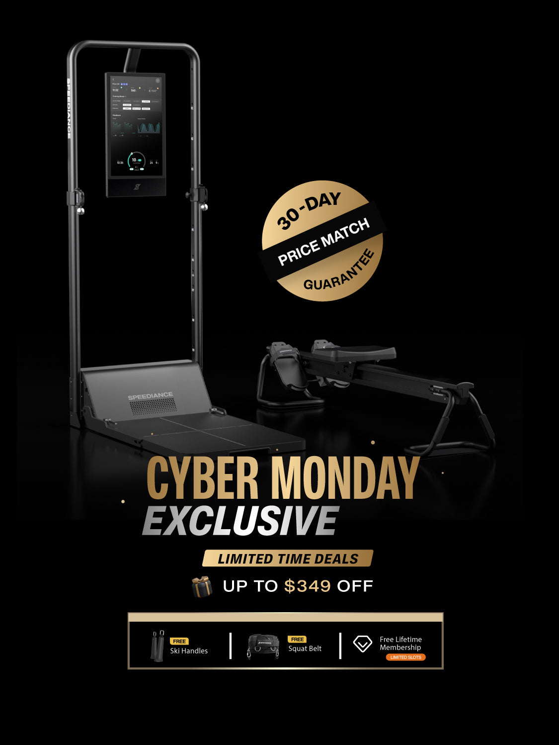 Gym Monster 2 Smart Home Gym Equipment with AI Training System – Speediance