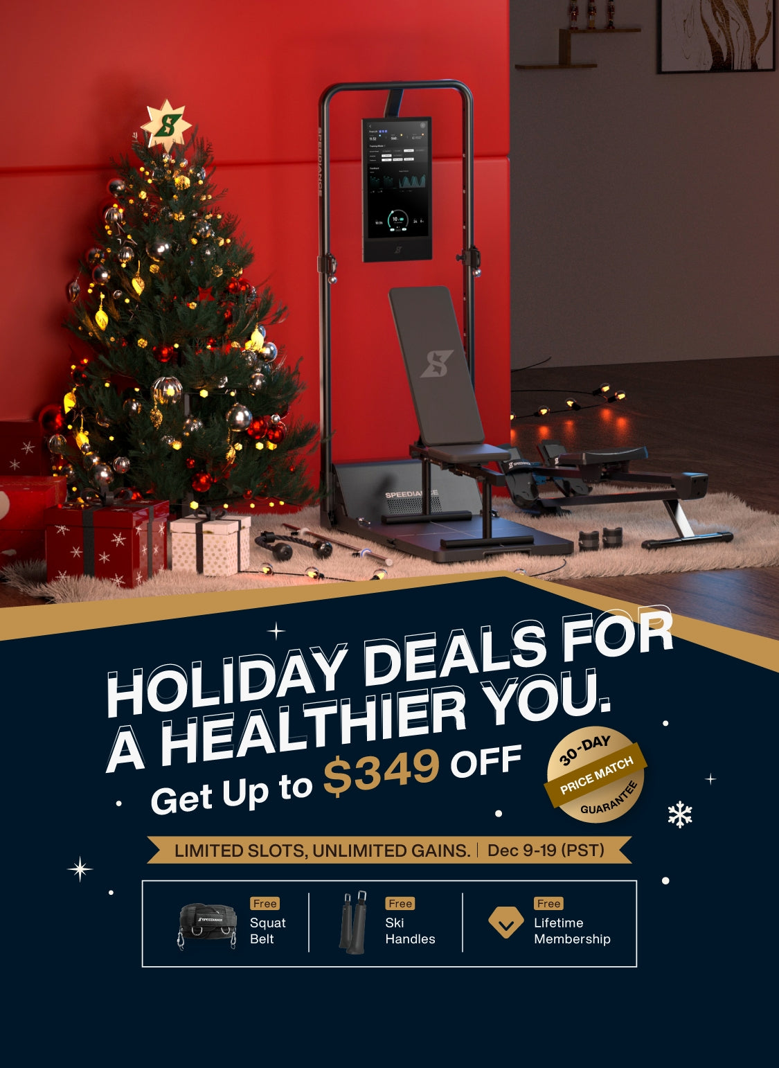 Gym Monster 2 Smart Home Gym Equipment with AI Training System – Speediance