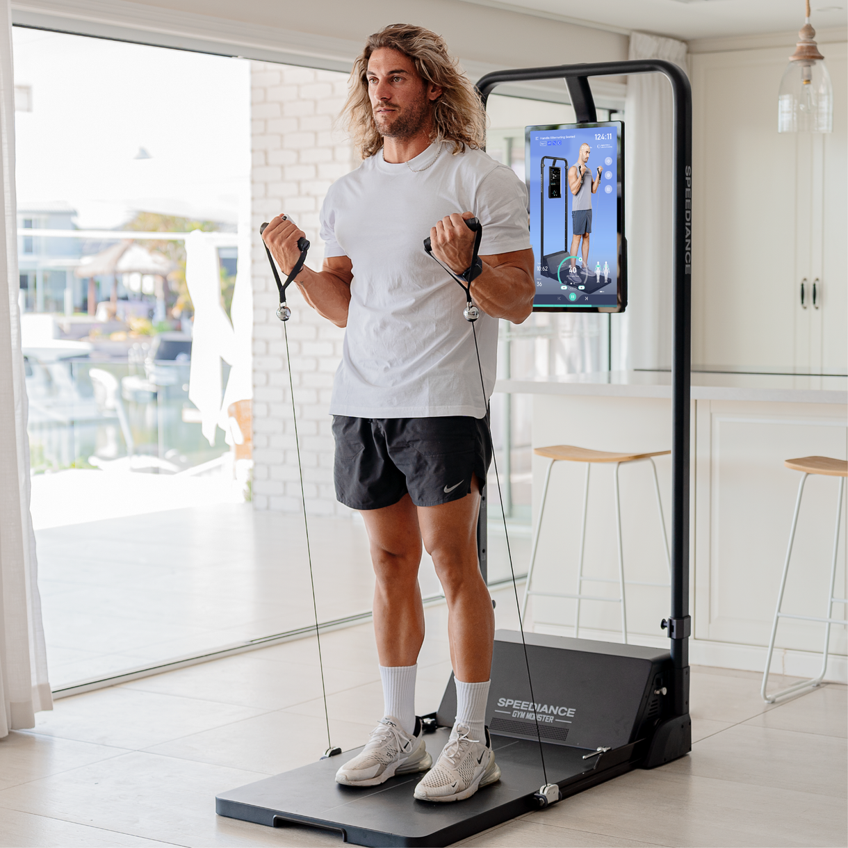 Standing Single Cable Hip Flexion:Video Exercise Guide&Tips – Speediance